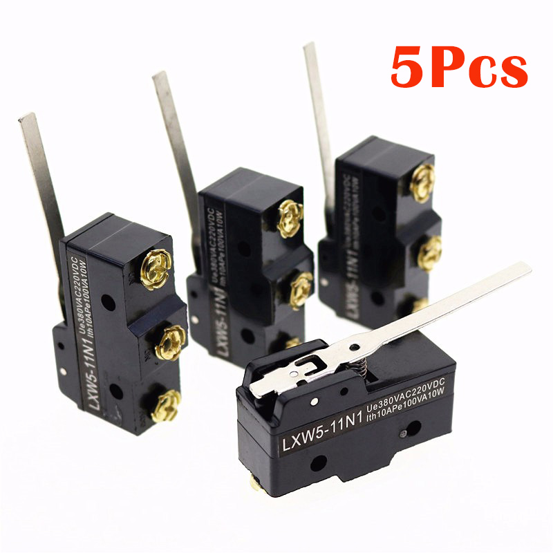 5/10/25Pcs Micro Switch LXW5-11N1 Limit Switch 220V Snap Action Travel ...