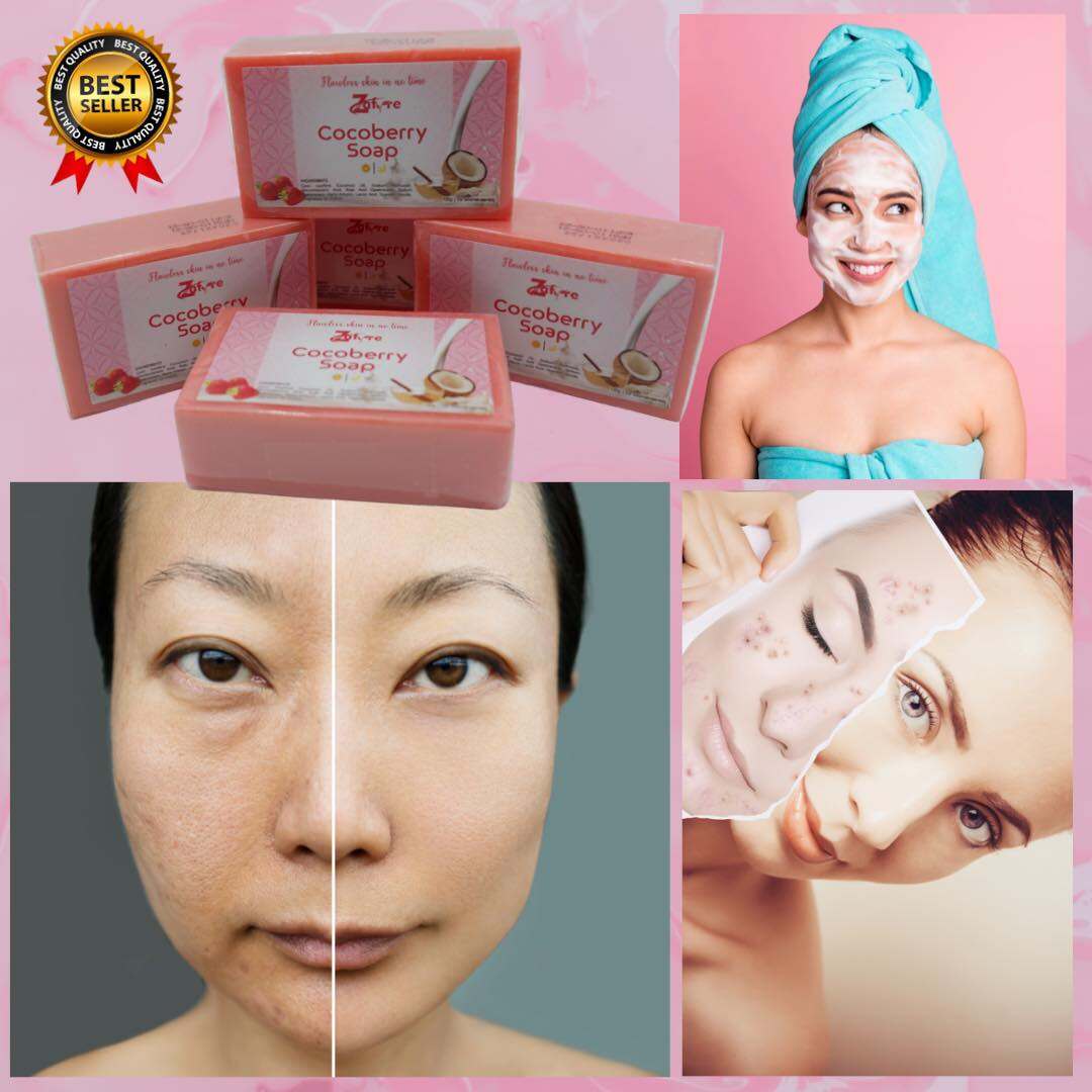 Korean premium cocoberry soap with 10000x whitening effect, 100% pure ...