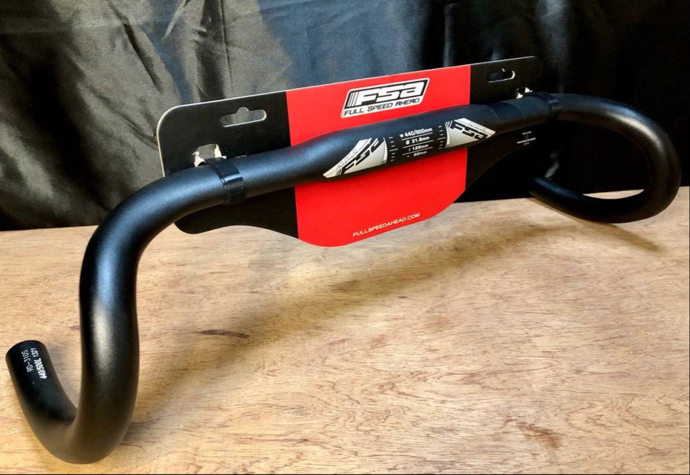 FSA Bars Gravel 31.8 NS Adventure AGX Compact Alloy (HB-RD310S) Dropbar ...