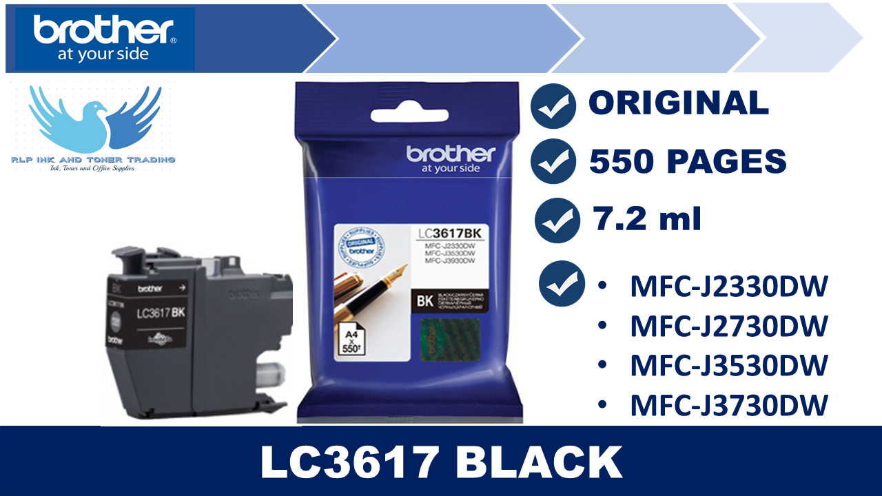 Brother LC-3617 Black Original Ink Cartridge | Lazada PH
