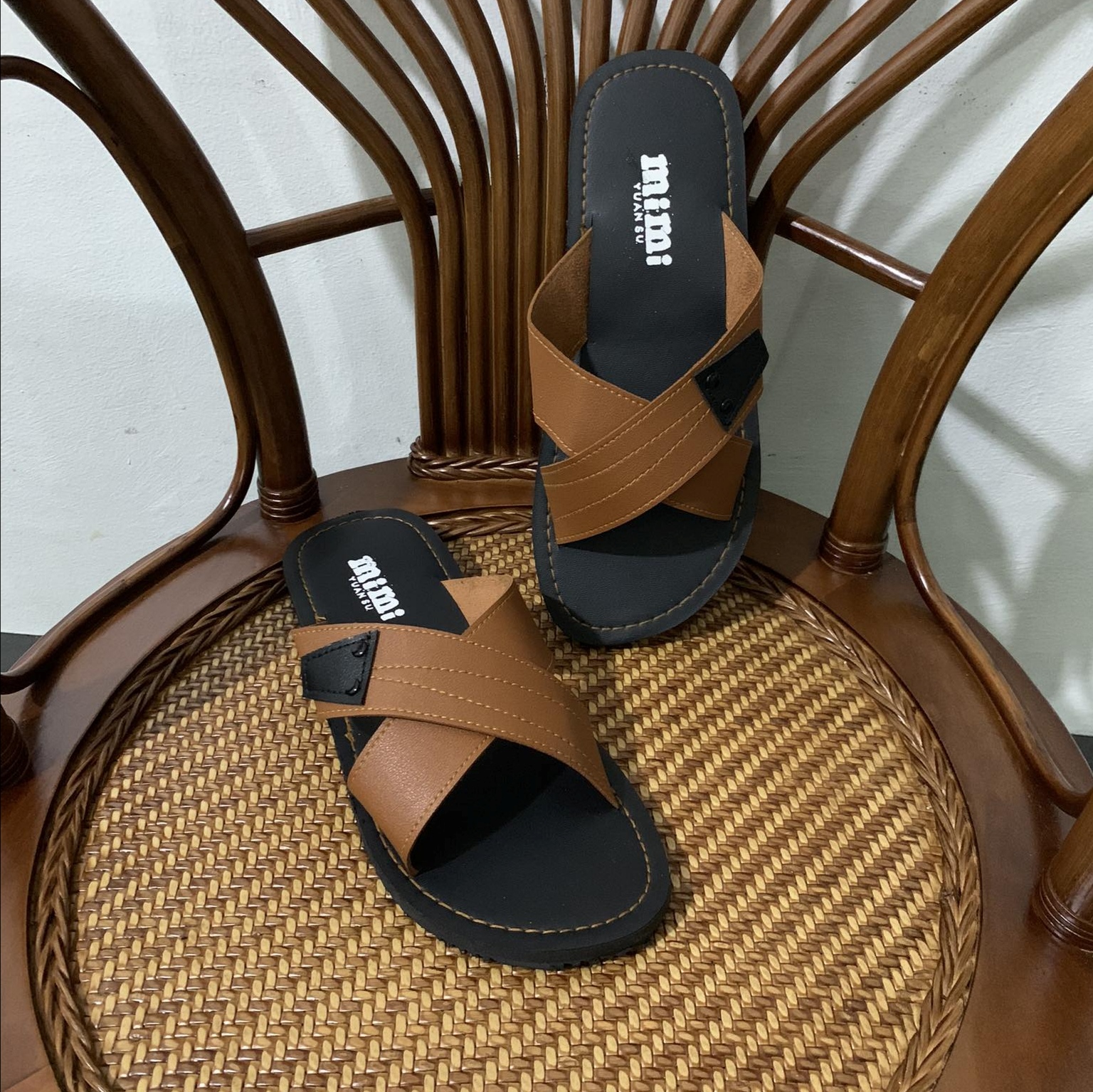 mimi Marikina Men’s Slippers Sandals Genuine Leather k202 | Lazada PH