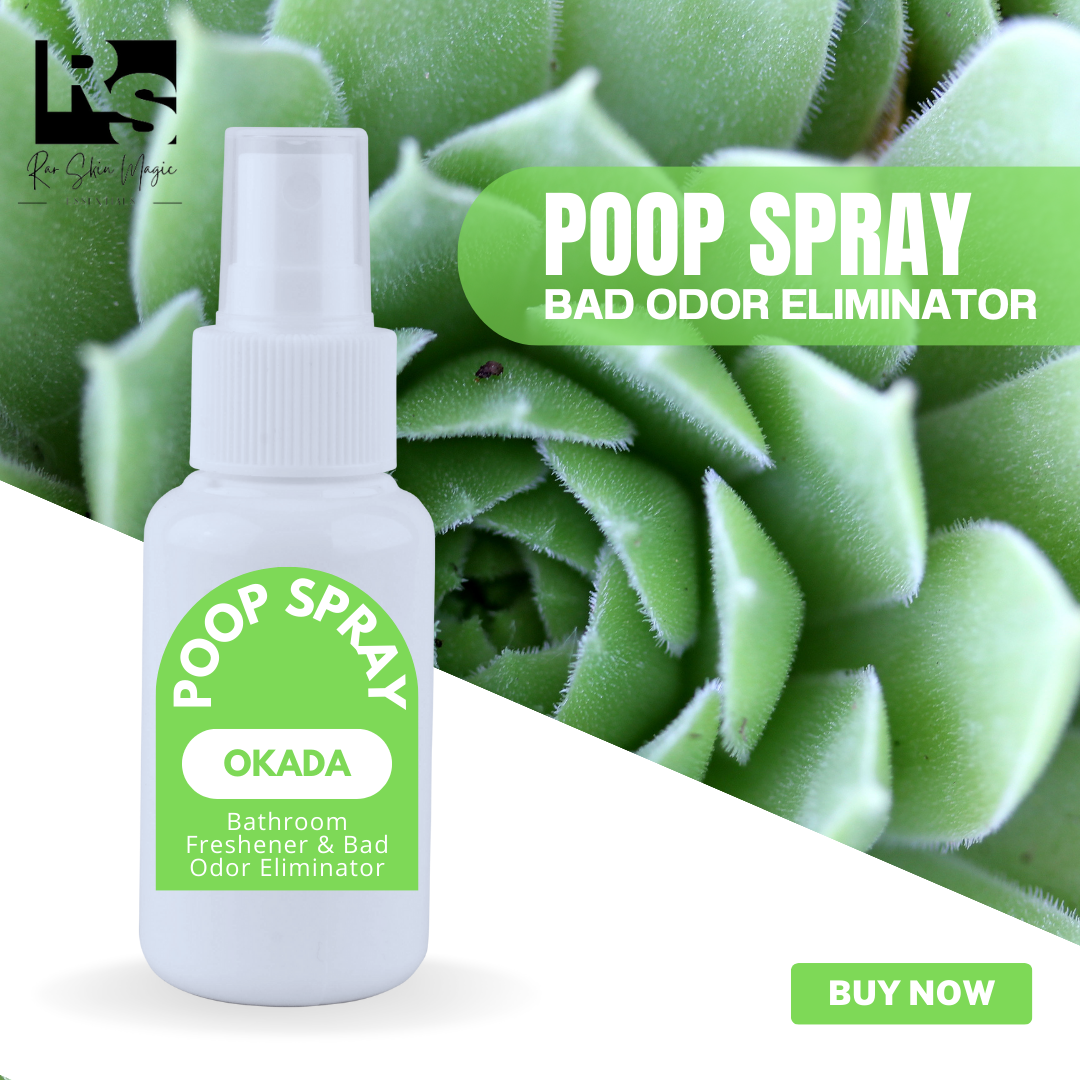 Poop spray freshener OKADA hotel scent for toilet and bad odor smell ...