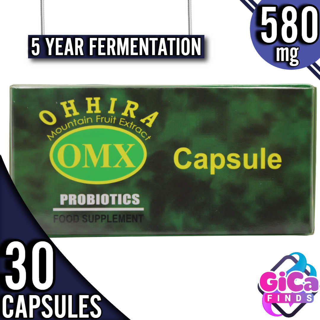 OMX Probiotics OHHIRAS OMX 5 years or 3 years fermentation 60 Softgel Capsules OR 30 CAPSULES ...