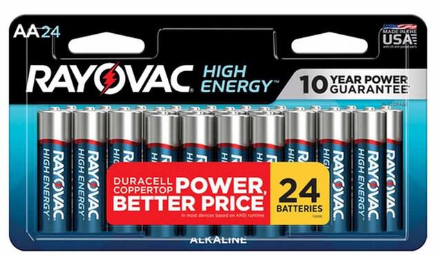 Rayovac Battery AA 24Pk 815-24 | Lazada PH