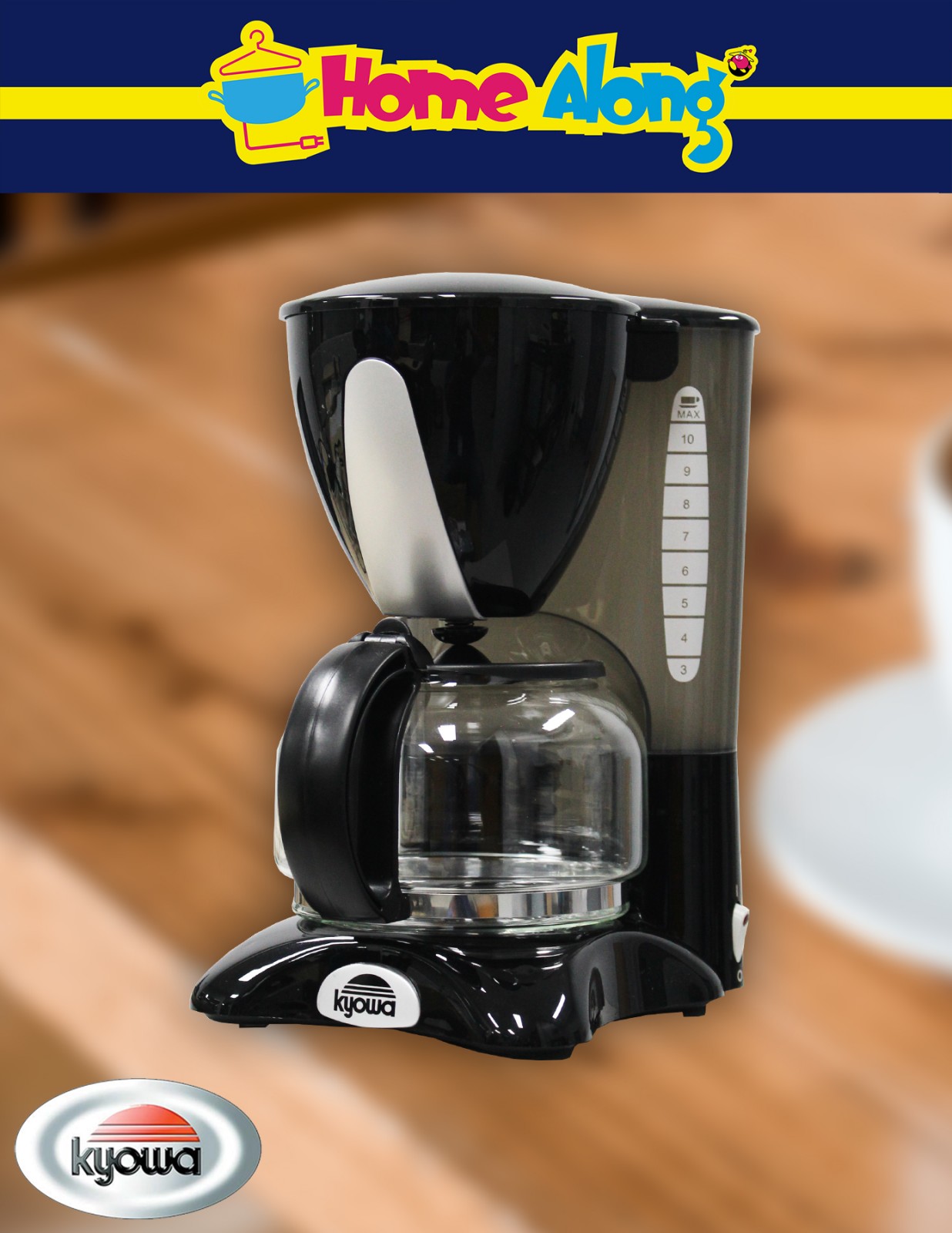 Kyowa Coffee Maker - 1.2L/ 10 Cups Capacity KBM.KW-1205 | Lazada PH
