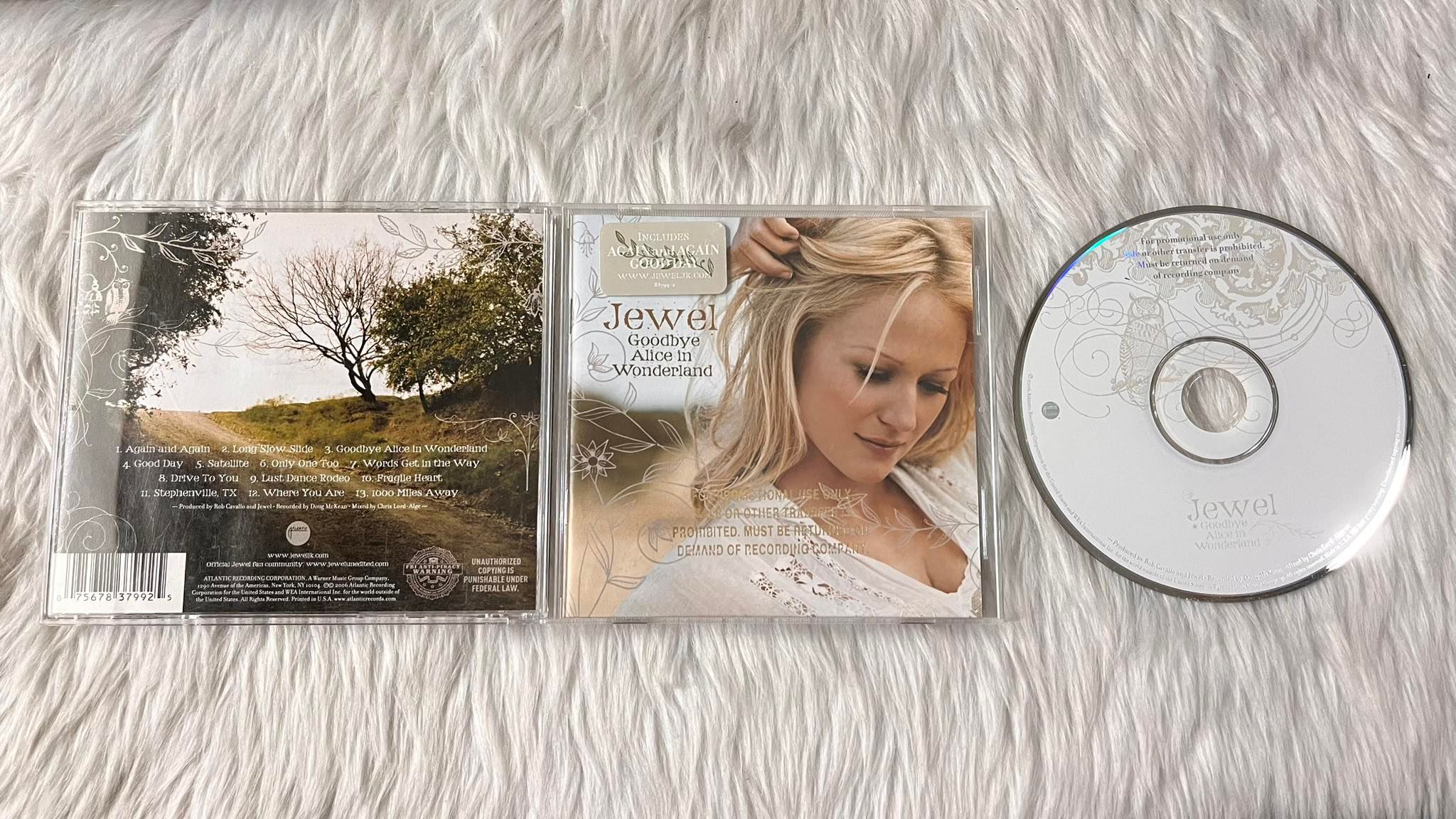 Jewel Goodbye Alice in Wonderland CD Music Album | Lazada PH