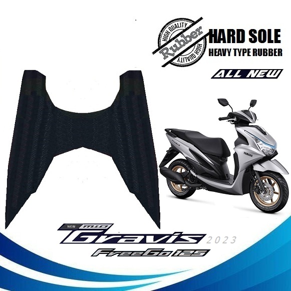 Yamaha Mio GRAVIS 2023 aka Yamaha FreeGo Heavy-Type rubber floor ...