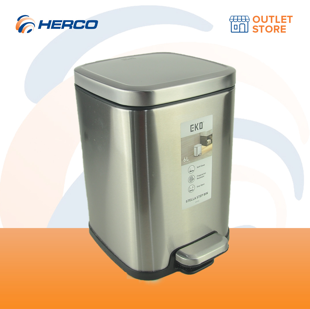 EKO Stella Step Bin 6L # Ek9384Mt-6L (Dented) | Lazada PH