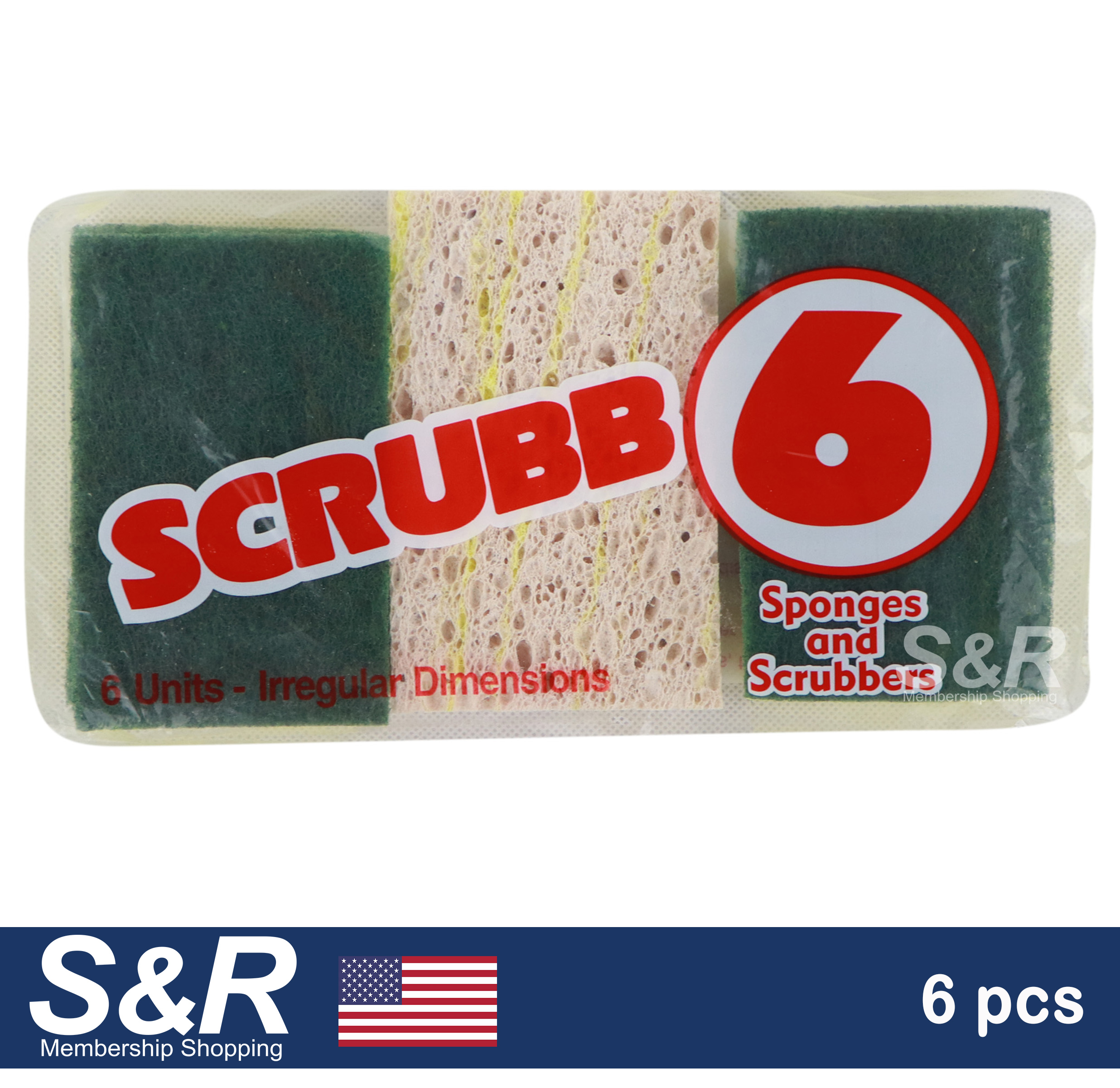 Scrubb Sponges and Scrubbers 6pcs | Lazada PH