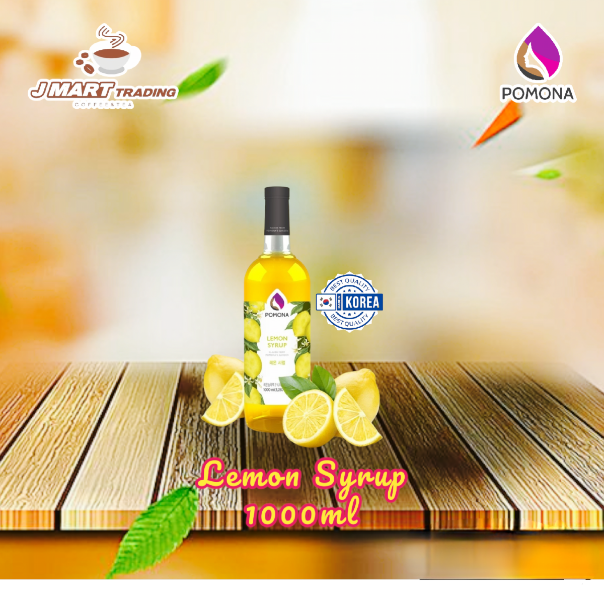 POMONA LEMON SYRUP 1000ML | Lazada PH