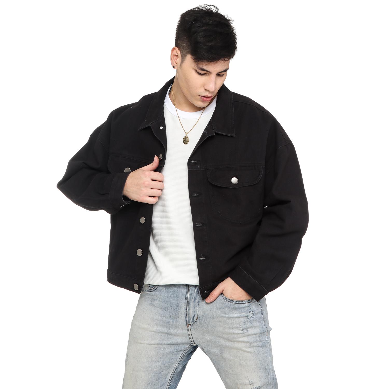 Smyth Boys Teens’ Denim Jacket in Black | Lazada PH