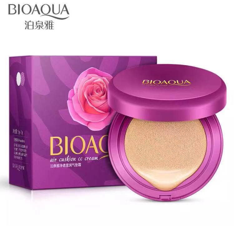 Original Bioaqua Air Cushion CC Cream 15g + Refill 15g ( Natural Shade ...