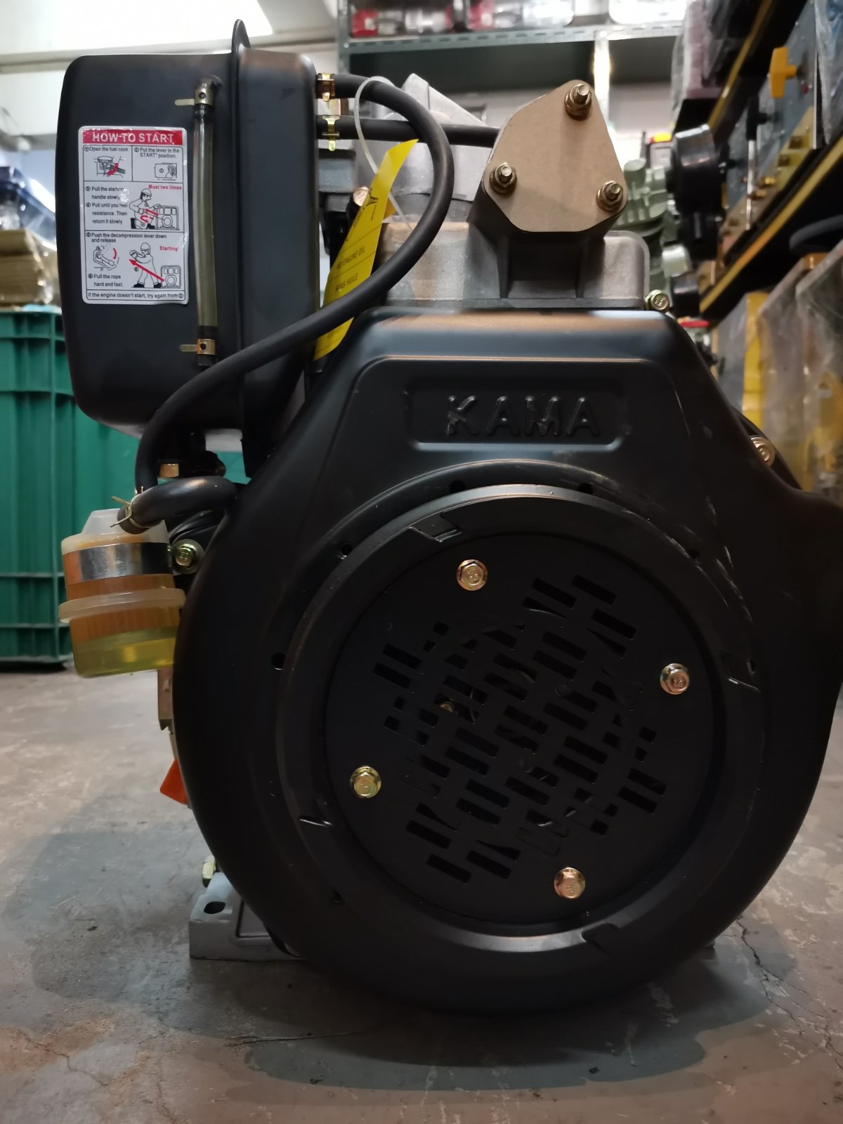 SUPER KAMA KM190FA0 12 HP Diesel Marine Engine [POWERMARK | SME ...