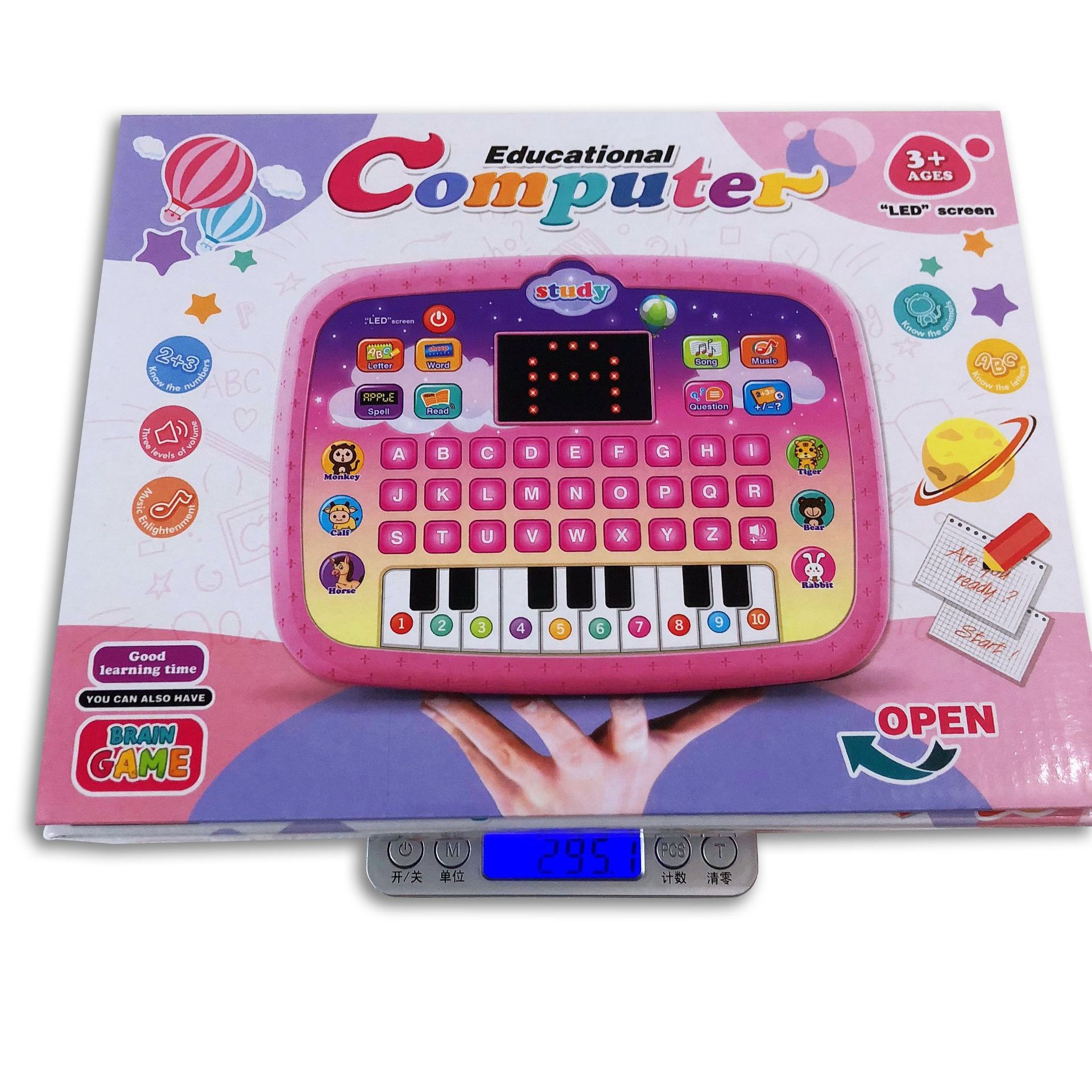 Baby Early Education Learning Machine English Computer Toys Kids ...