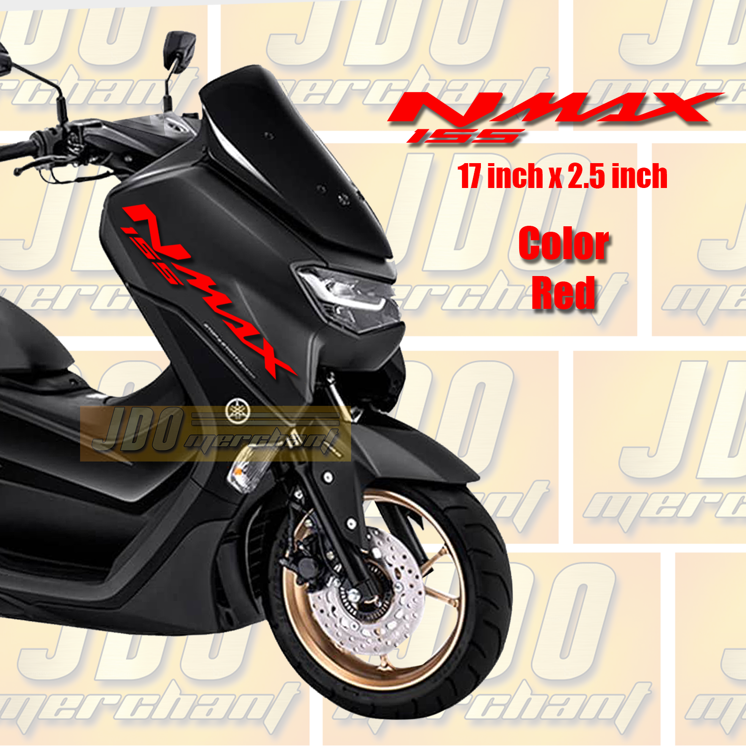 Yamaha NMAX side fairing STICKER | Lazada PH