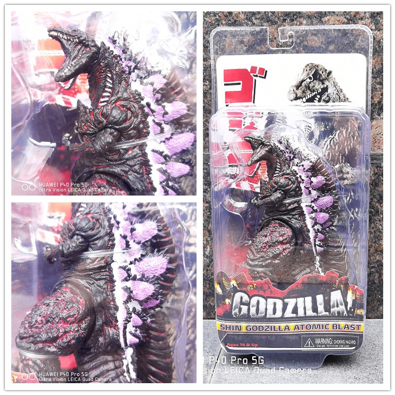 Cartoon toys NECA godzilla version 2001 atomic attack godzilla fire ...