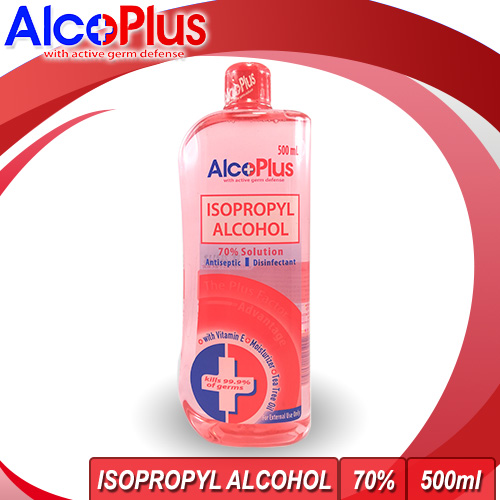 Alcoplus Red Isopropyl Alcohol 500ml | Lazada PH