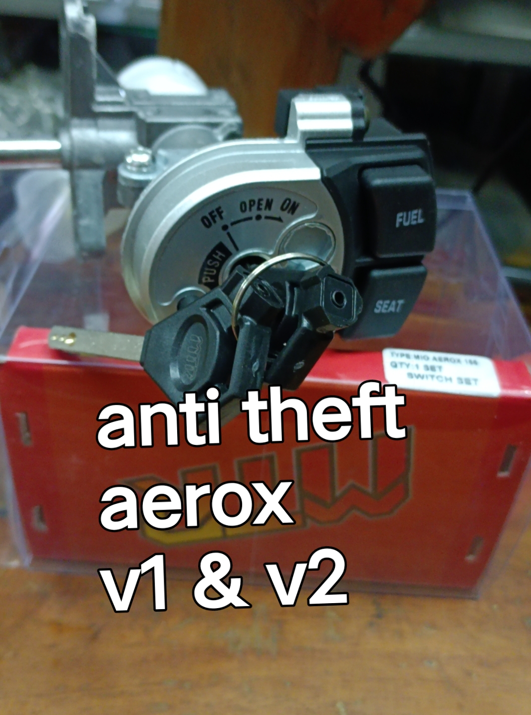 IGNITION SWITCH ANTI THEFT AEROX 150 / AEROX 155 | Lazada PH