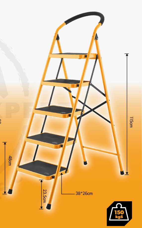 Tolsen Industrial Steel Ladder 150KG (2 Step Step Step Step) | atelier ...