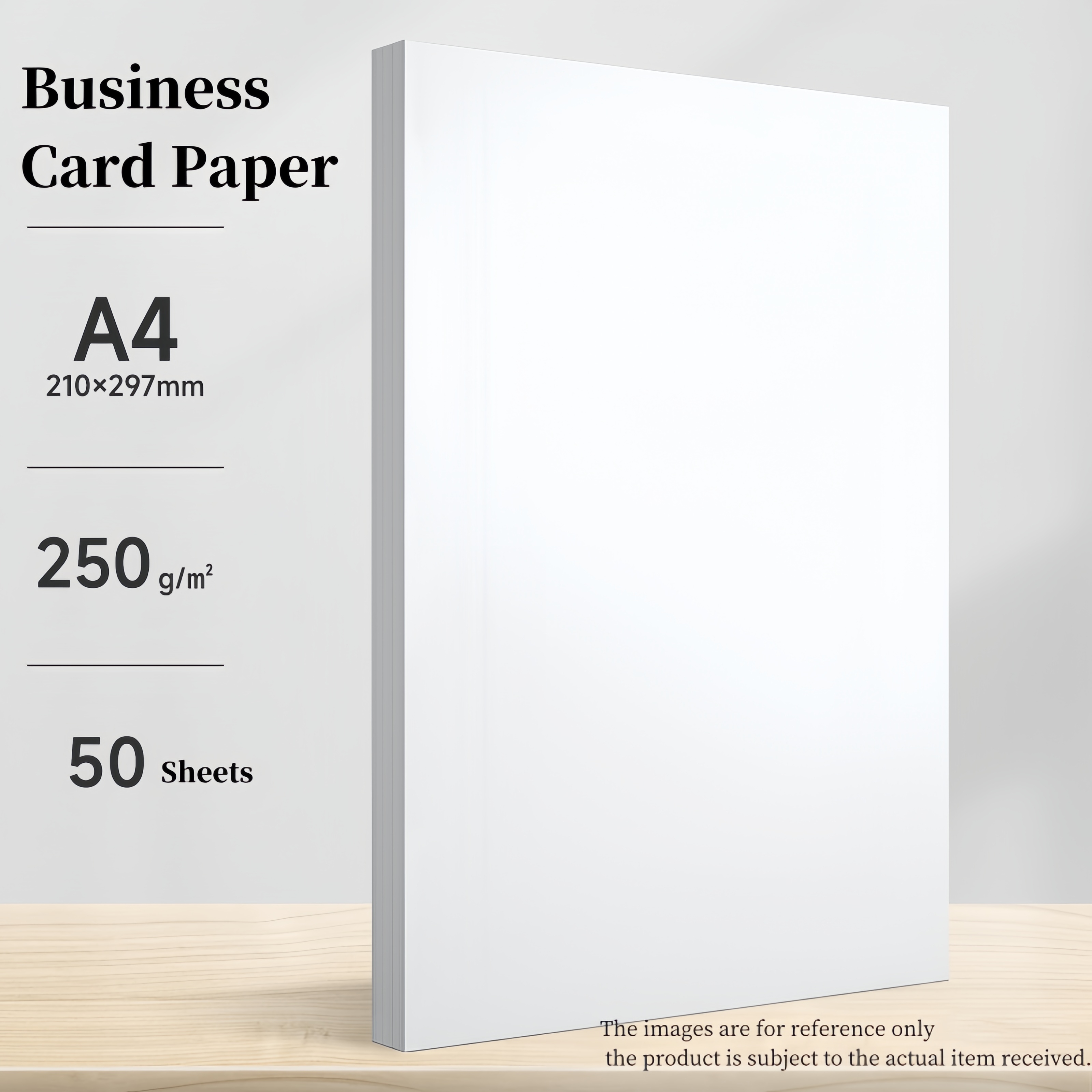 A4 Calling card paper 50 Sheets Double-Sided Matte Business Card Paper ...
