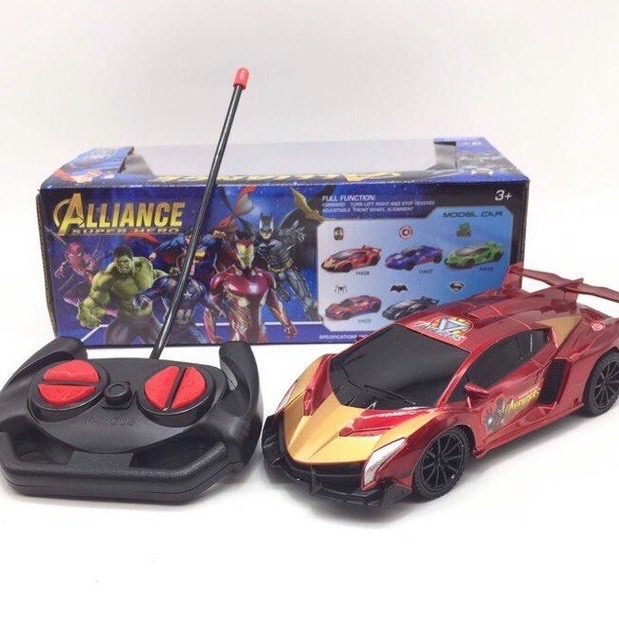 MiniAvengers Superhero Remote control Racing Car for children | Lazada PH