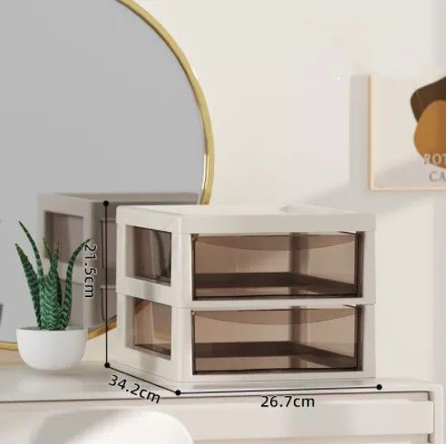 Home Office Drawer Organizer with Wheels Desk Storage Rack Box Under ...