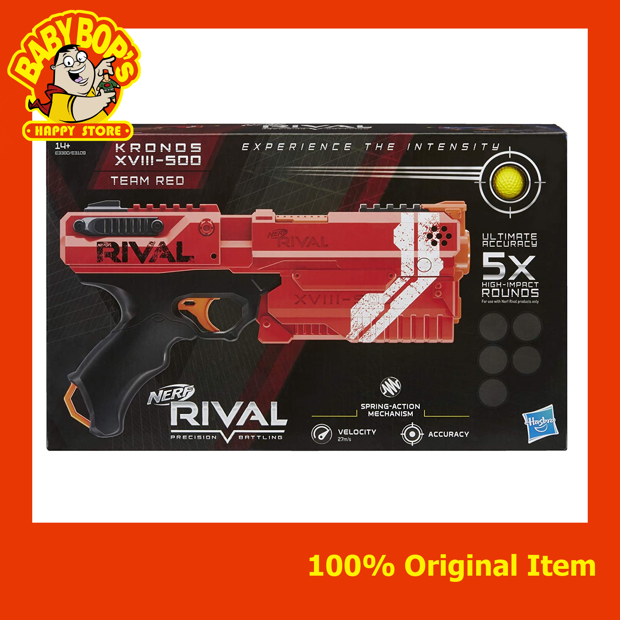 NERF Rival Kronos XVIII- 500 Team Red. OPENED BOX. ORIGINAL PRODUCT ...