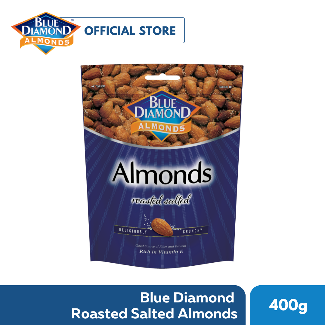 Blue Diamond Roasted Salted Almonds 400g | Lazada PH