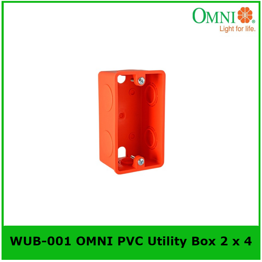 Hardware Onestep WUB-001 OMNI PVC Utility Box 2 x 4 | Lazada PH