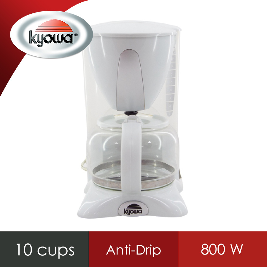 Kyowa Coffee Maker 10 Cups KW-1205 | Lazada PH