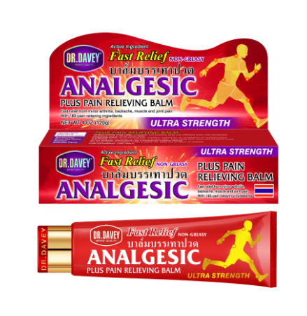 ORIGINAL DR. DAVEY ANALGESIC Ultra Strength Plus pain Relieving Balm ...