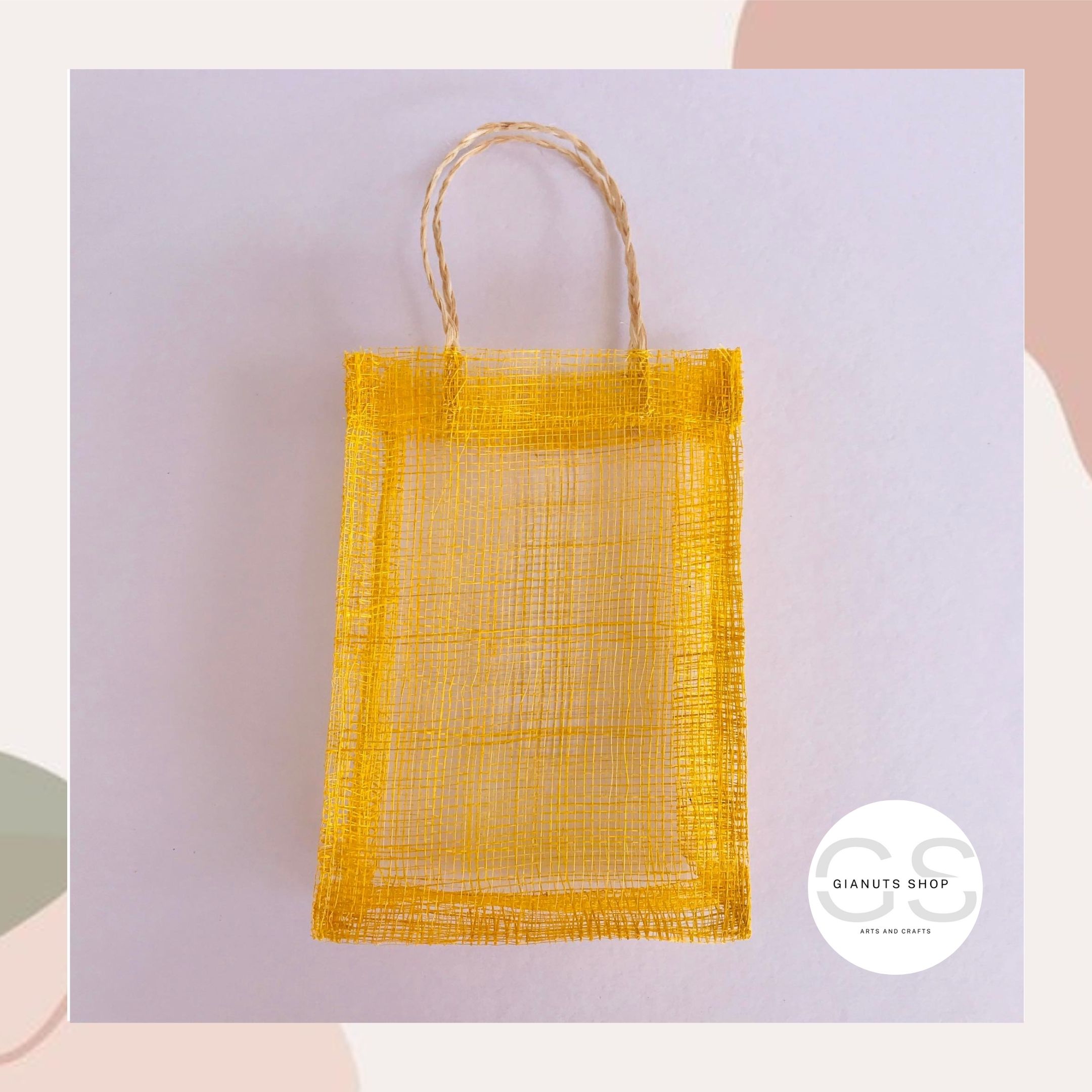 Sinamay Bag Eco Friendly and Reusable Gift Bag 5x2x7inches | Lazada PH