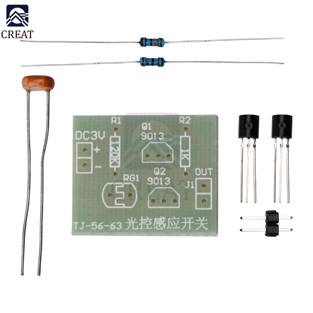 【cw】 Control Sensor Board Module Photosensitive Induction Kits ...