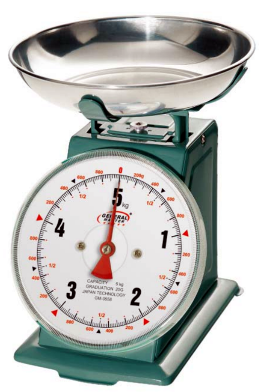 General Master Weighing Scale/Table Scale Dial Spring Scale 5Kg/10kg ...