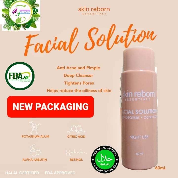 SKIN REBORN FACIAL SOLUTION 120 /60ML | Lazada PH
