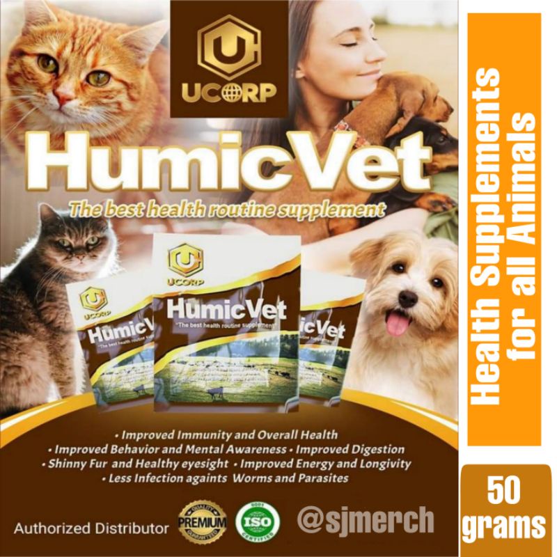 (Buy 1 Take 1) 50 GRAMS REPACKED] HumicVet - Organic Supplements for ...