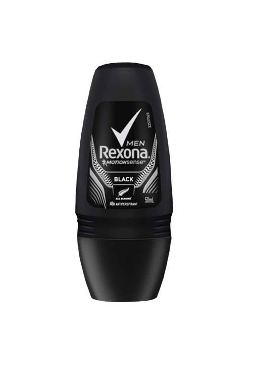 Rexona Men Adrenalin BLACK Roll-on Antiperspirant Deodorant 50ml ...