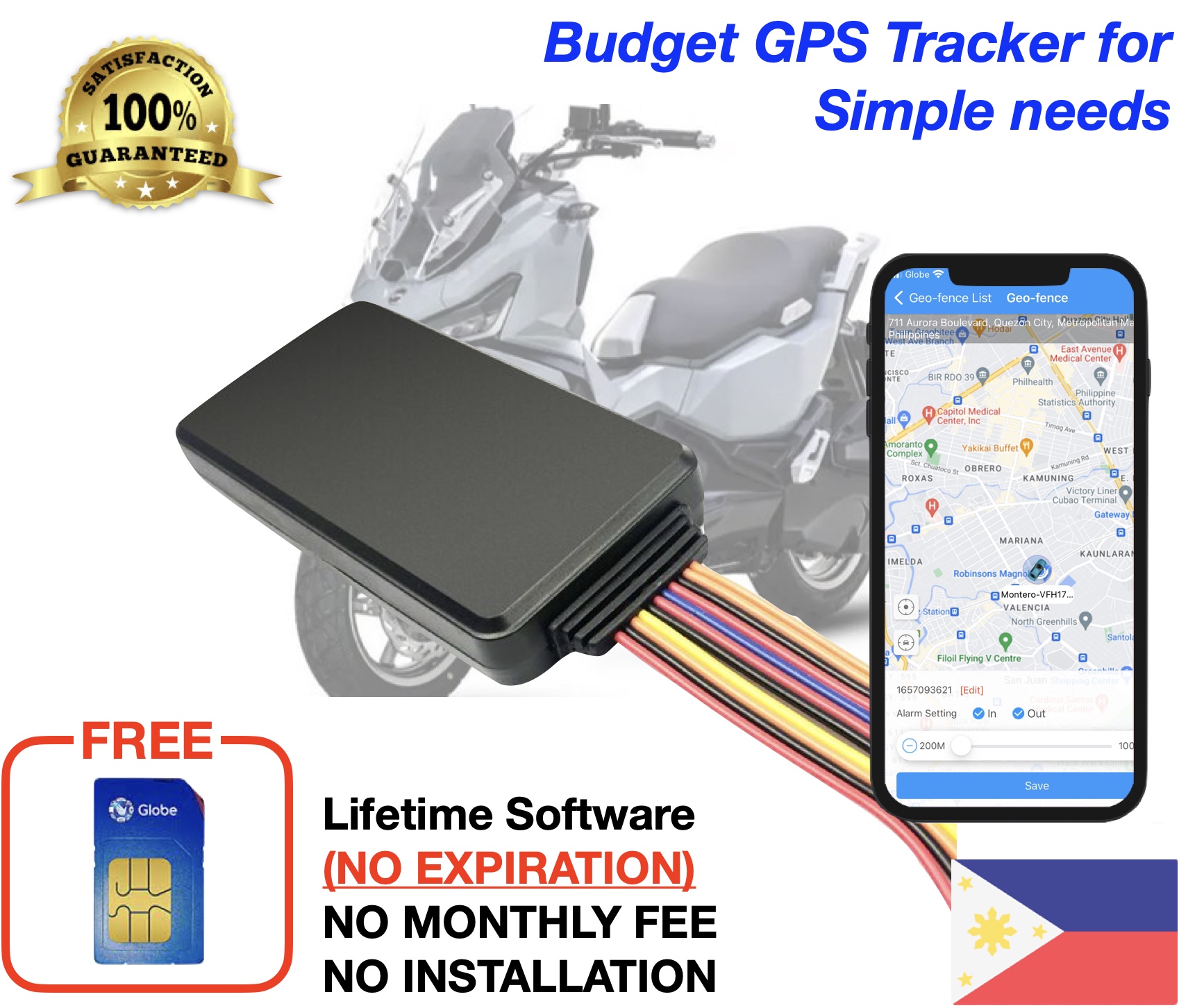 GPS Tracking Device Tracker Locator (PERSONAL USE) on Car Trucks ...