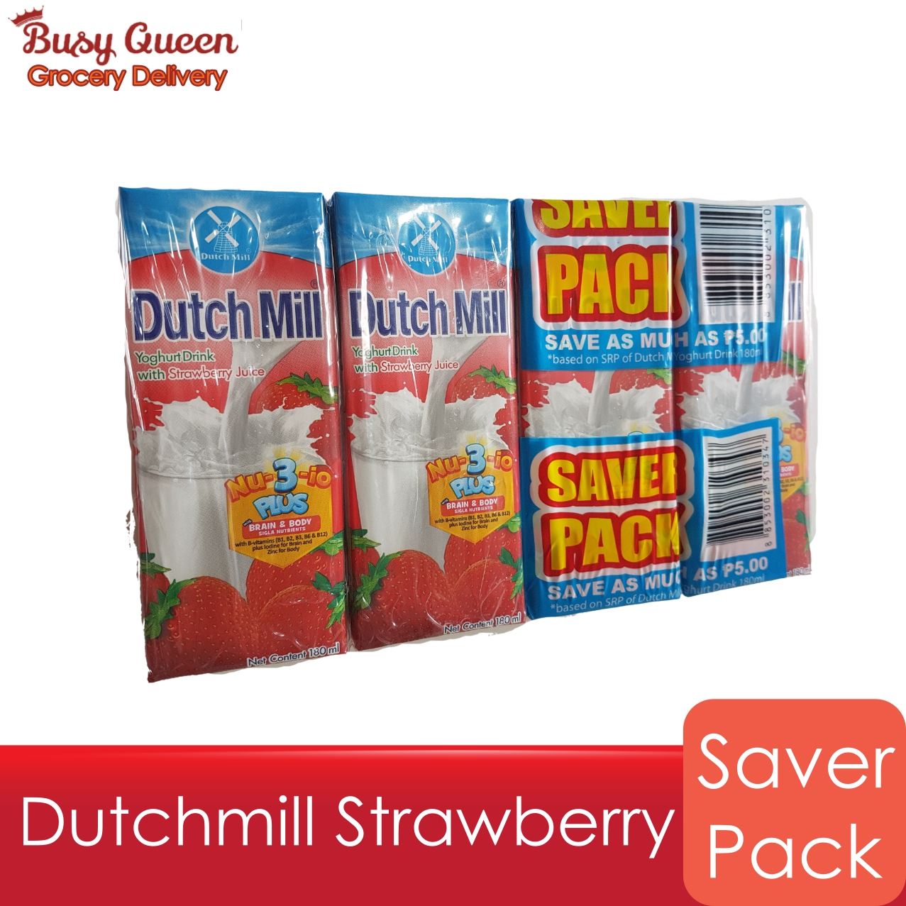 Dutch Mill Strawberry Yogurt Drink Saver Pack | Lazada PH