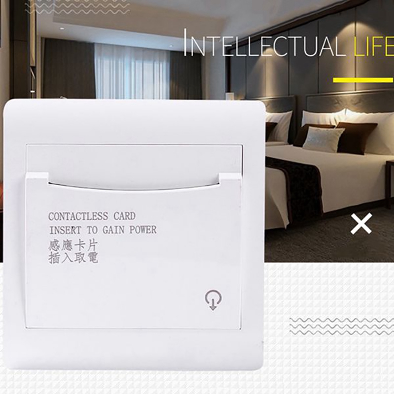 with 3 Card Hotel House Guest Room Wall Reader Switch 40A Energy Saving ...