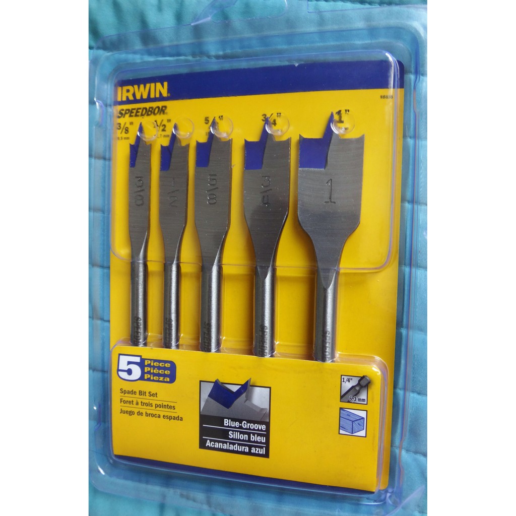 Irwin Speedbor 8-Piece Spade Bit Set Alamo Lumber | atelier-yuwa.ciao.jp
