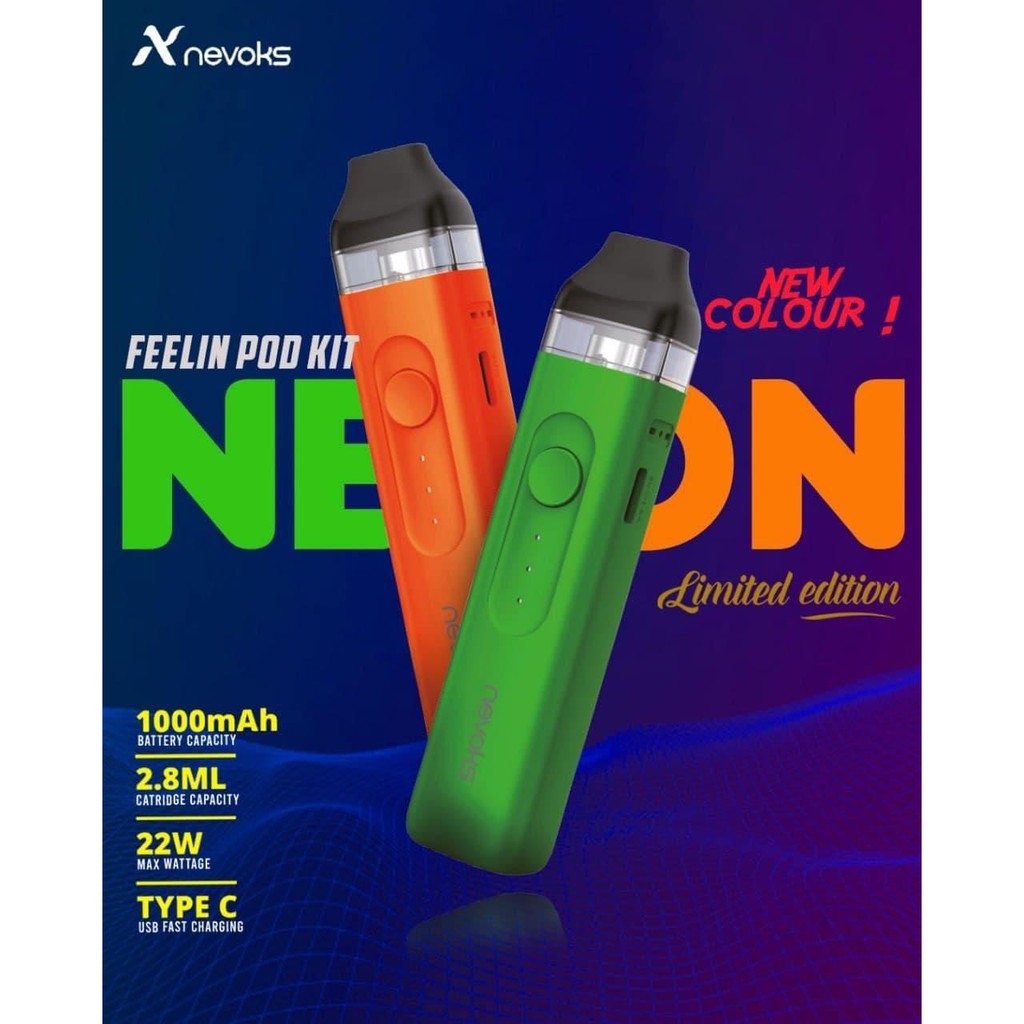 Electronic cigarettes Original Nevoks Feelin Pod Kit 22W 100mAh 2.8ML ...