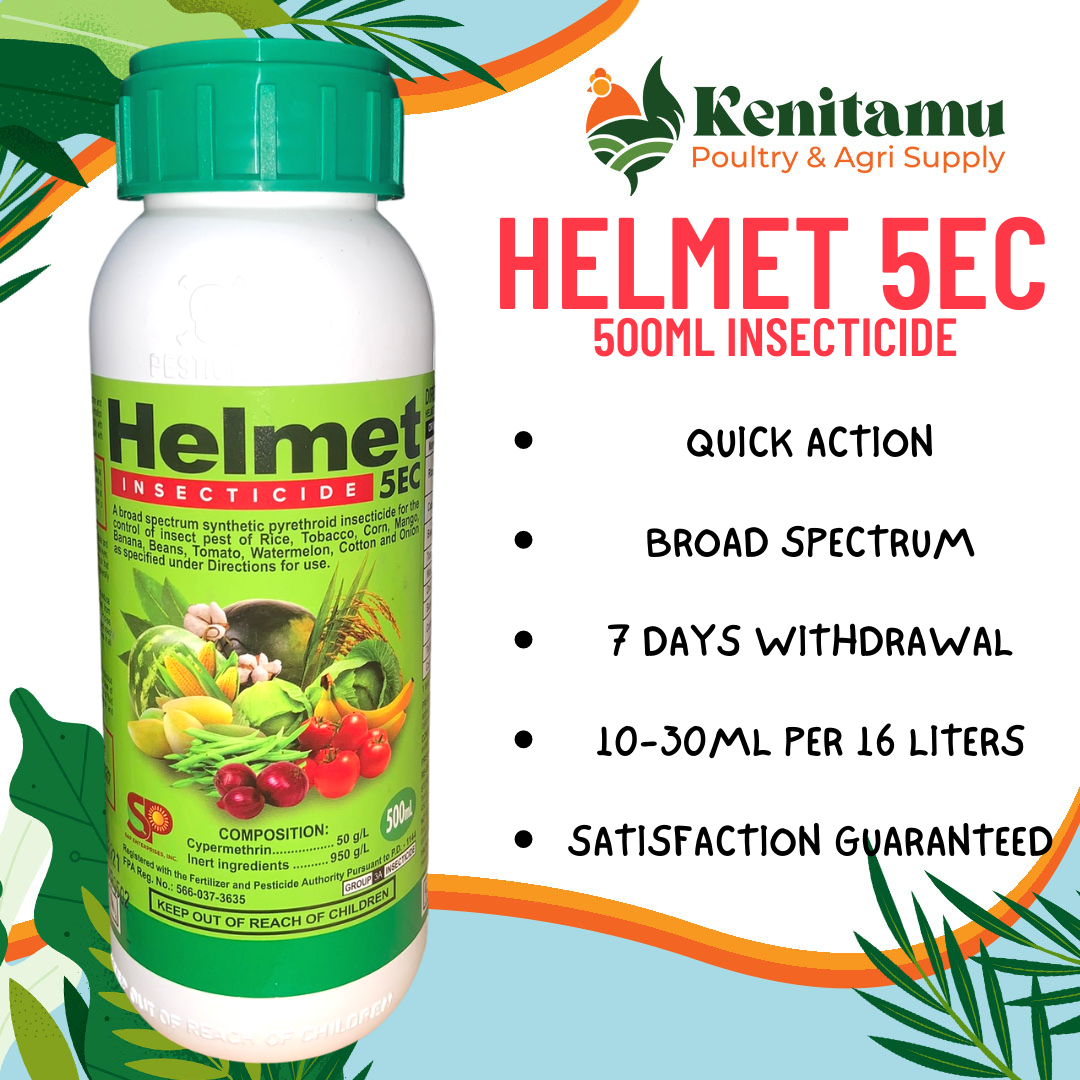 Helmet 5EC Insecticide 500ml | Broad-Spectrum, Fast-Acting Pest Control ...