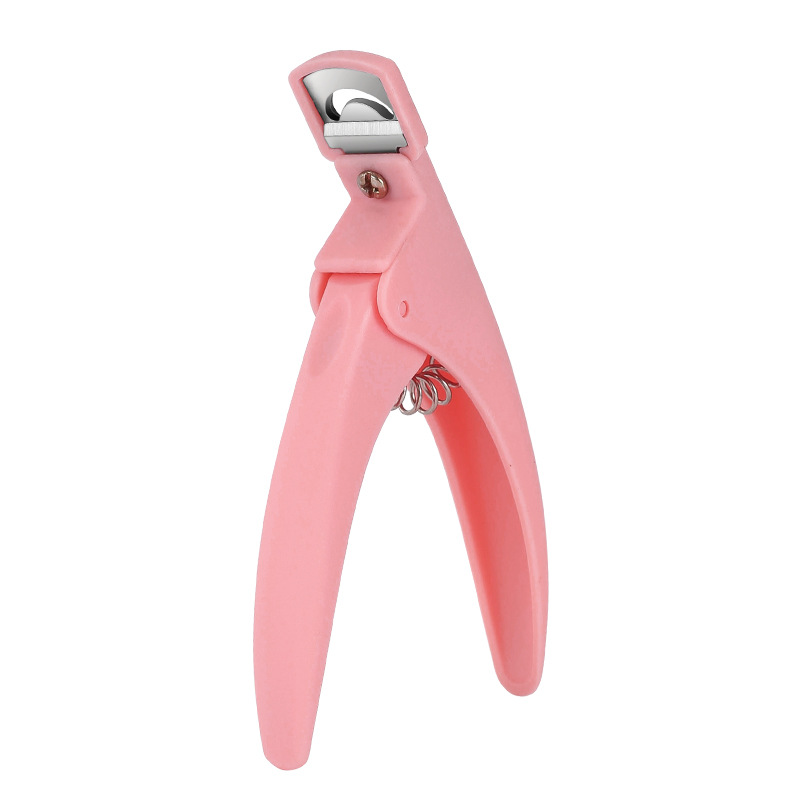 U-shaped Nail Clipper False Nail Tips Cutter Stainless Steel Head Nails ...