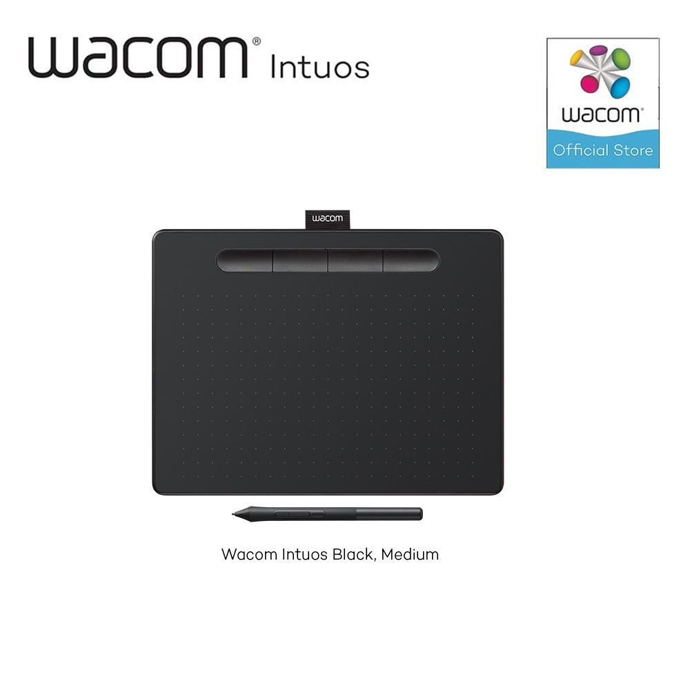 Wacom Intuos Medium Wired (CTL-6100) Graphic Drawing Pen Tablet | Lazada PH