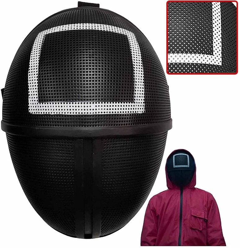 Squid Game Mask หน้าปก ปาร์ตี้คอสเพลย์ ของเล่น อุปกรณ์สวมหน้ากาก ...