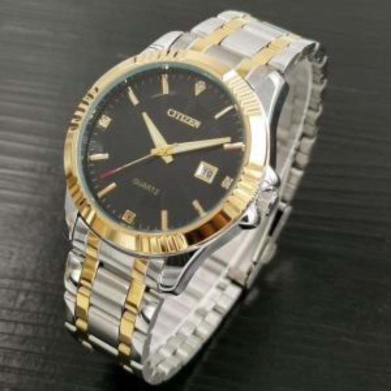 Japan Citizen stainless steel waterproof watch for men with date ...