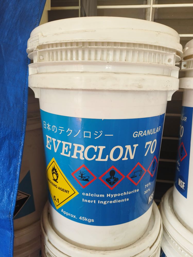 EverChlon Chlorine 70% 45 Kgs | Lazada PH