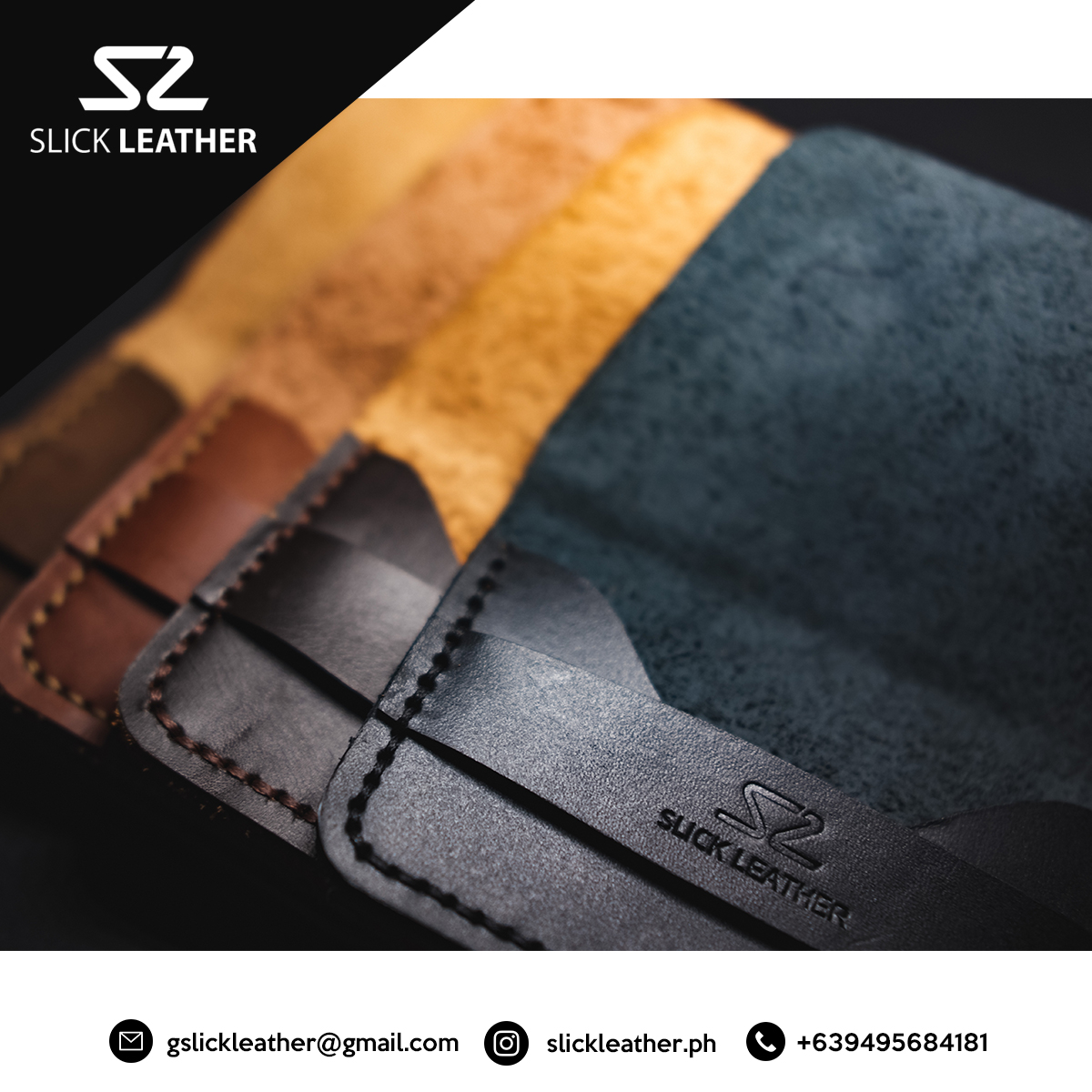Slick Leather - Card Wallet Top Grain Leather | Lazada PH