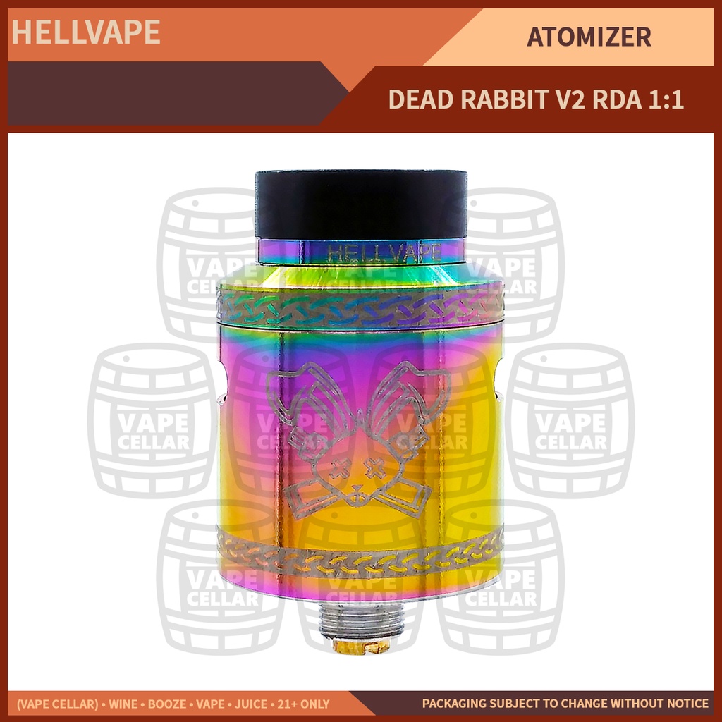 Hellvape Dead Rabbit V2 RDA 1:1 | Vape Atomizer Juice E Liquids durable ...